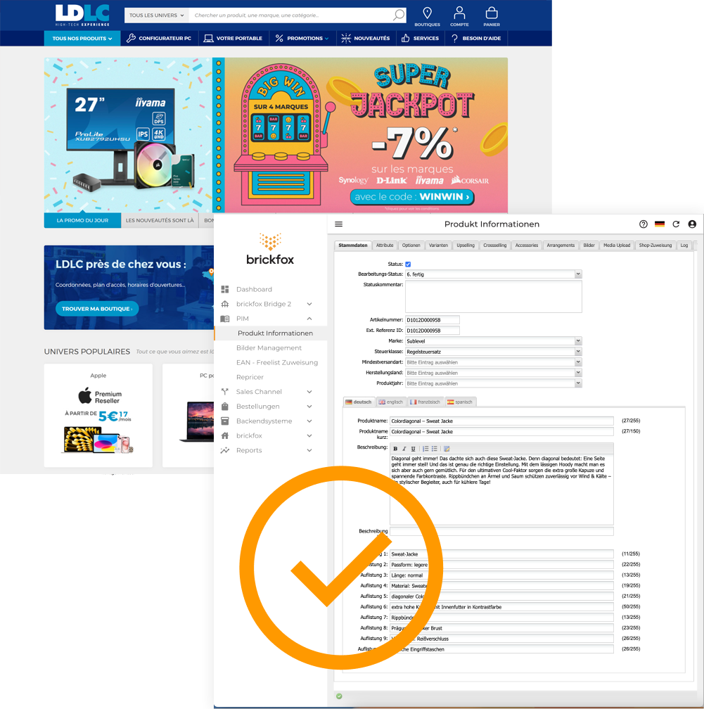 Sell successfully on LDLC | Automated LDLC interface